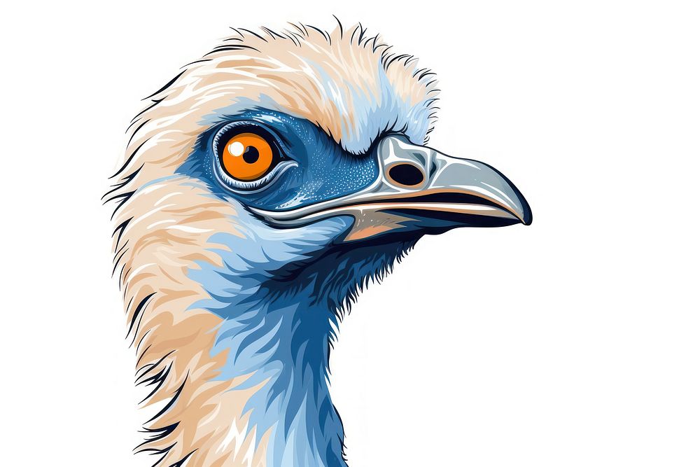 Emu emu animal bird. AI | Free Photo Illustration - rawpixel
