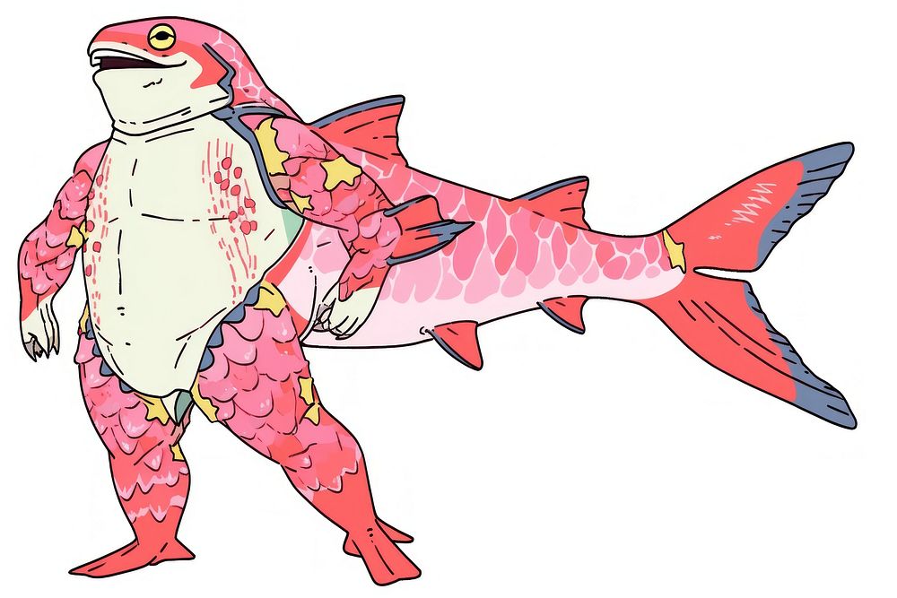 Superhero animal fish creativity. AI | Free Photo Illustration - rawpixel