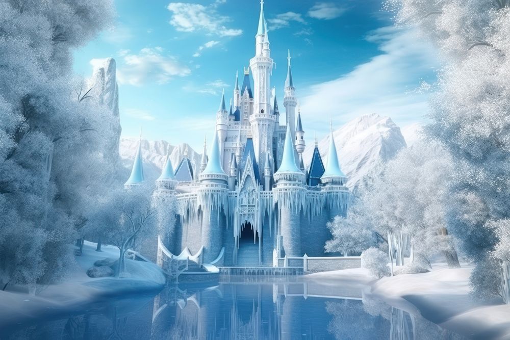Ice castle landscape outdoors nature. | Premium Photo - rawpixel