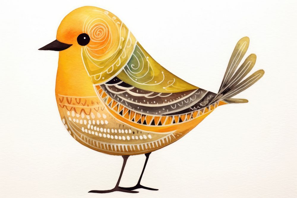 Yellow bird pattern animal beak. | Premium Photo Illustration - rawpixel
