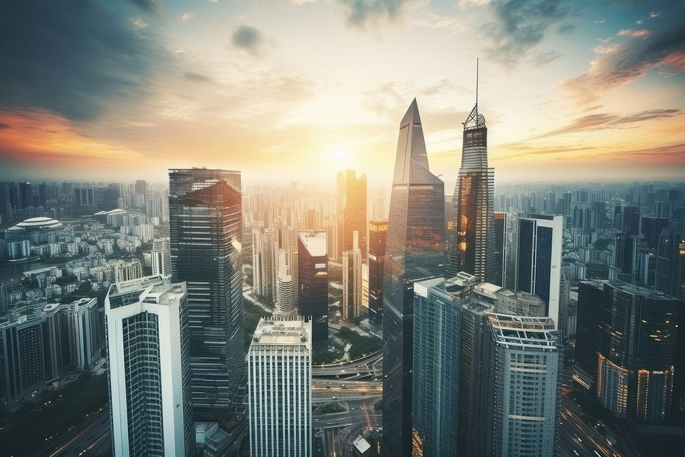 Building skyscraper city architecture | Premium Photo - rawpixel