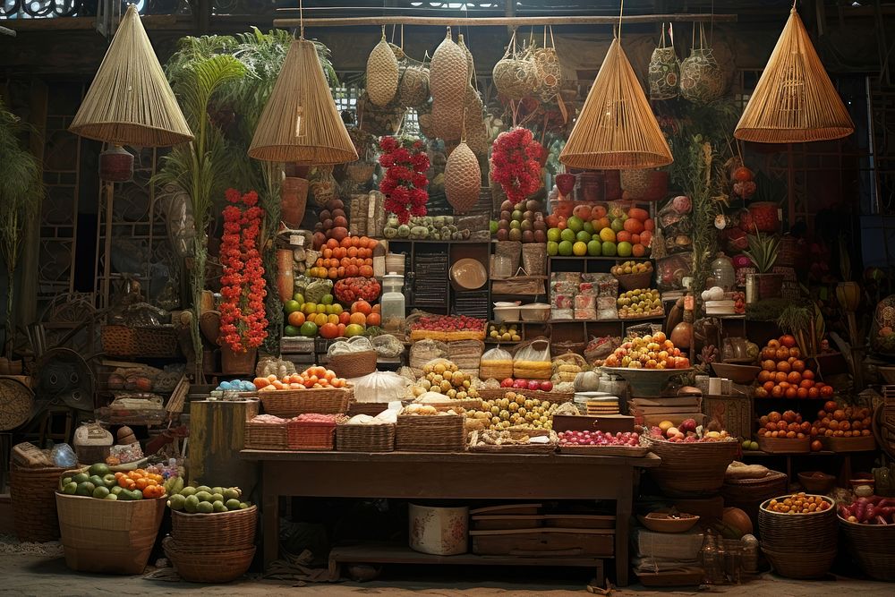 Shop market bazaar fruit. | Premium Photo - rawpixel