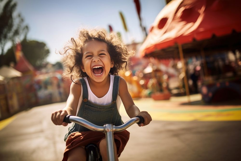 Fun laughing bicycle vehicle. | Free Photo - rawpixel