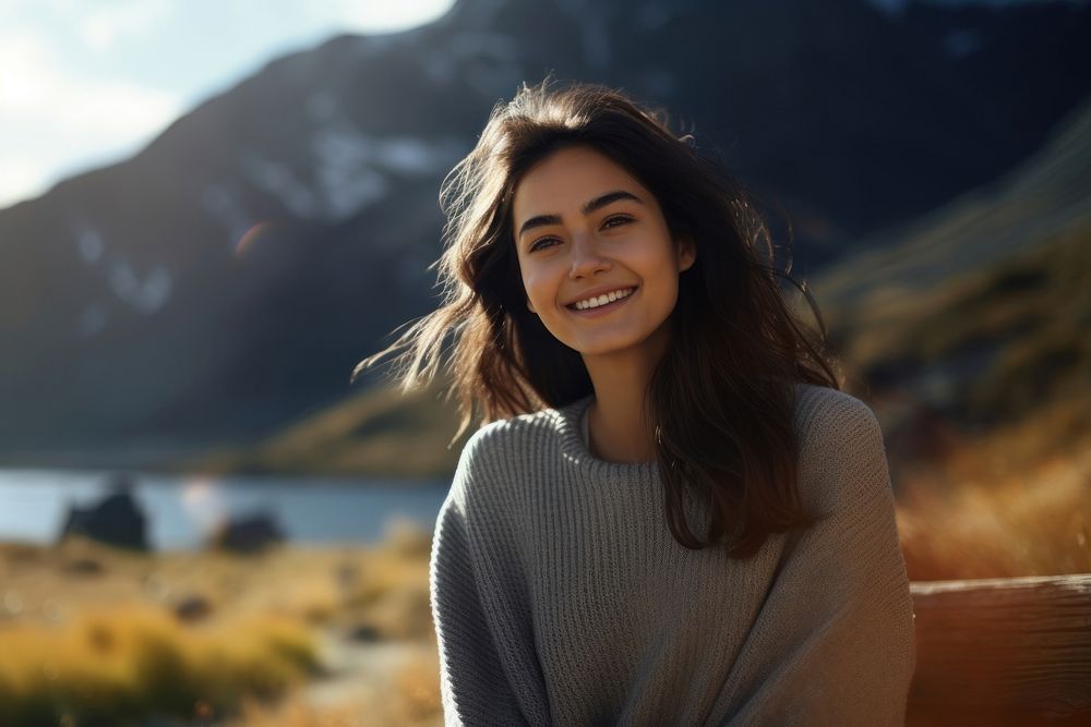 Outdoors woman Medium shot portrait | Free Photo - rawpixel