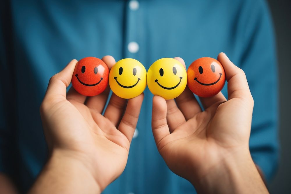 Happy smile face hand finger | Free Photo - rawpixel