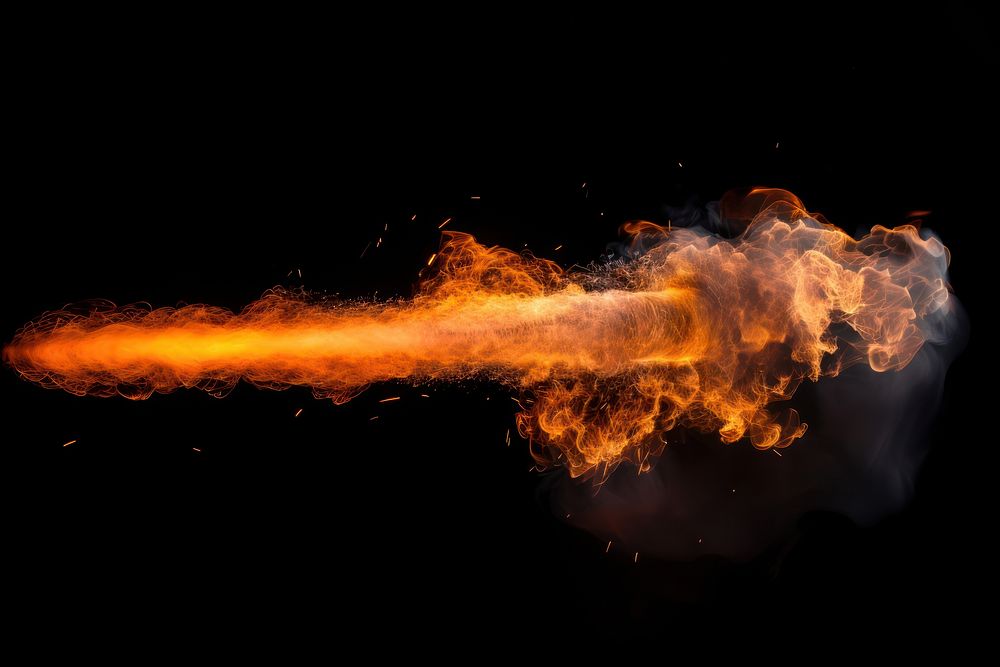 Flame bonfire sparks smoke. AI | Free Photo - rawpixel