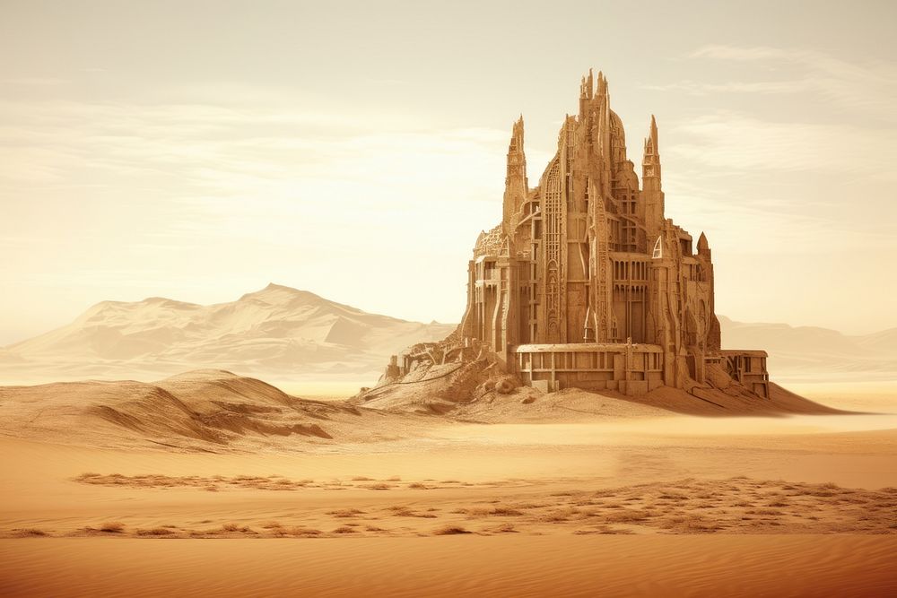 Desert ancient temple architecture building | Free Photo - rawpixel