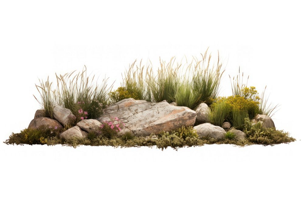 Rocky grass field flower outdoors | Free Photo - rawpixel