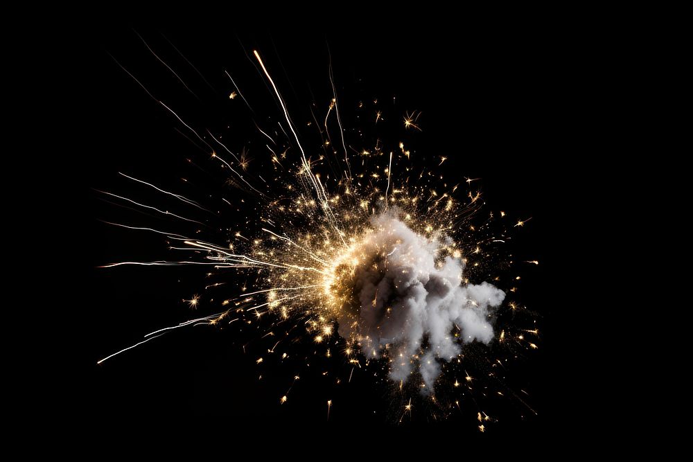 Fireworks outdoors impact sparks. AI | Premium Photo - rawpixel