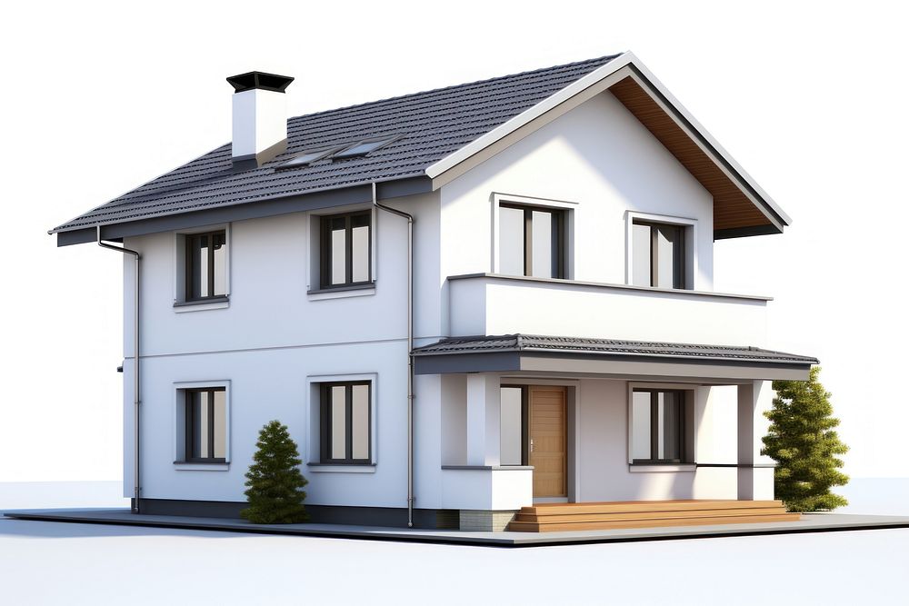 Architecture two-storey house modern building. | Premium Photo - rawpixel