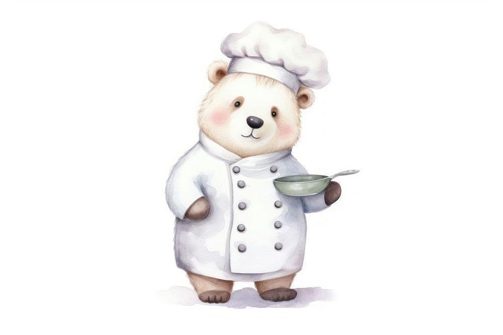 Polar bear wearing Chef uniform | Premium Photo Illustration - rawpixel