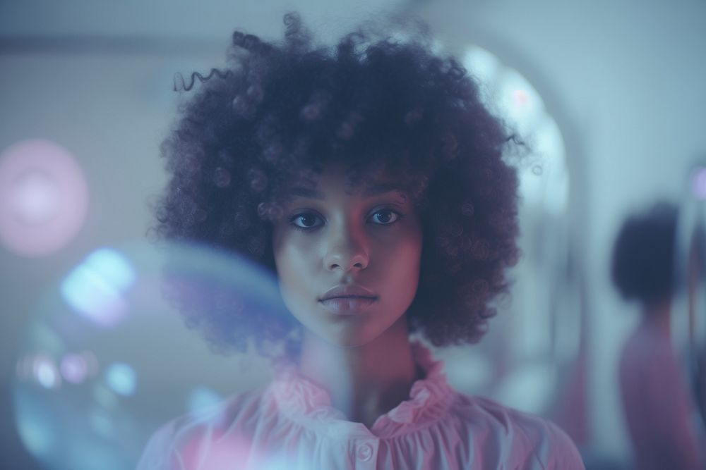 African american woman portrait contemplation. | Premium Photo - rawpixel