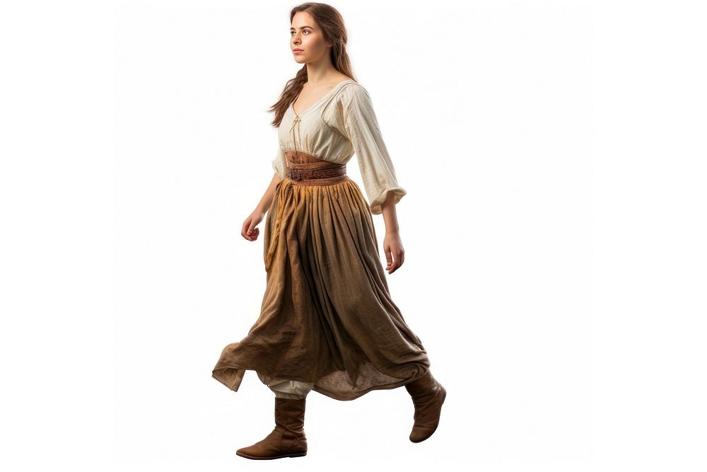 Young woman villagers medieval photo | Free Photo - rawpixel