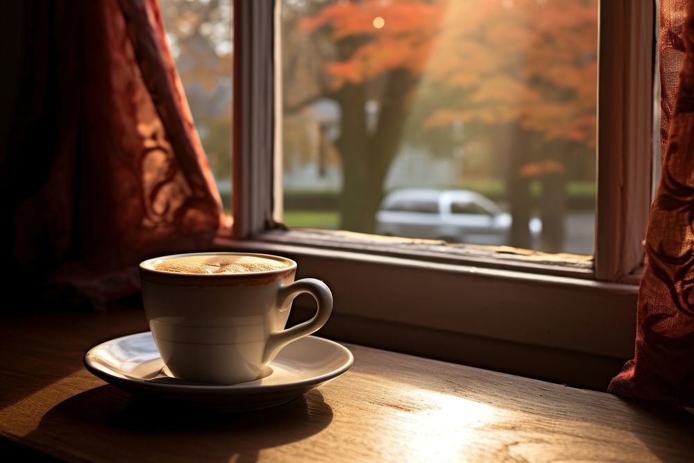 Window coffee cup light | Free Photo - rawpixel