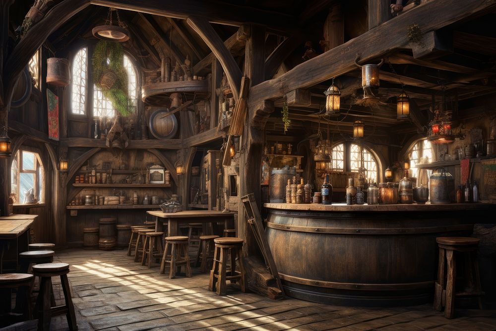 Scene photo alehouse architecture building. | Free Photo - rawpixel