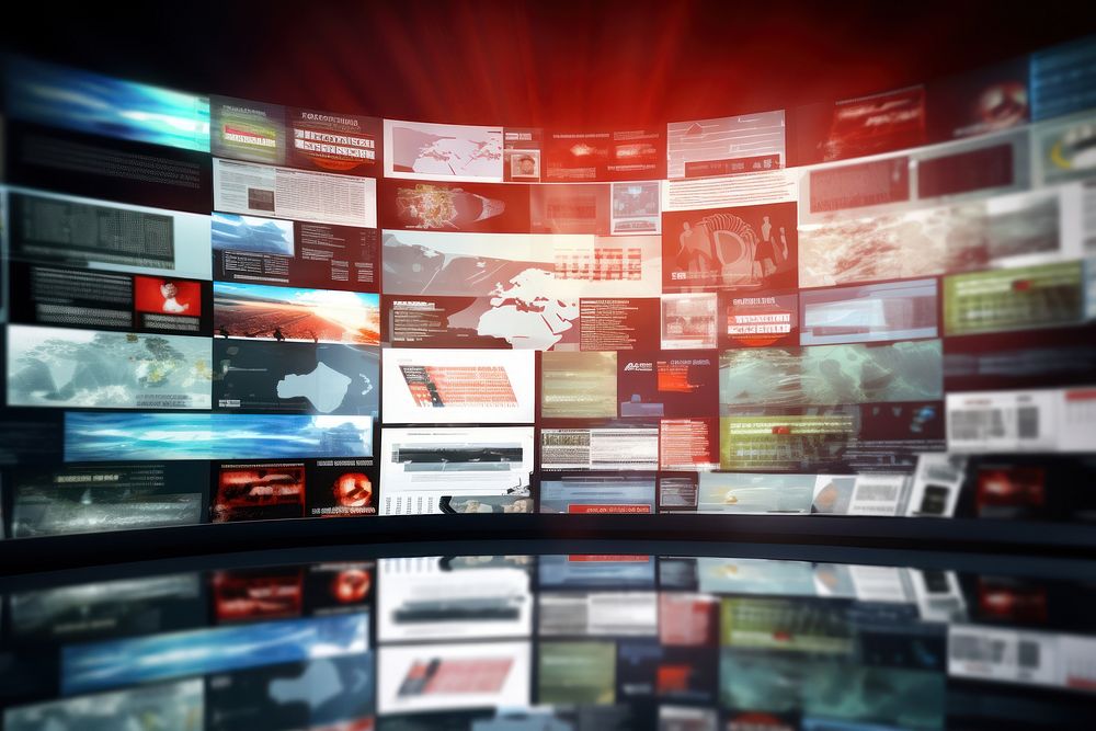 News backgrounds screen advertisement. | Free Photo Illustration - rawpixel