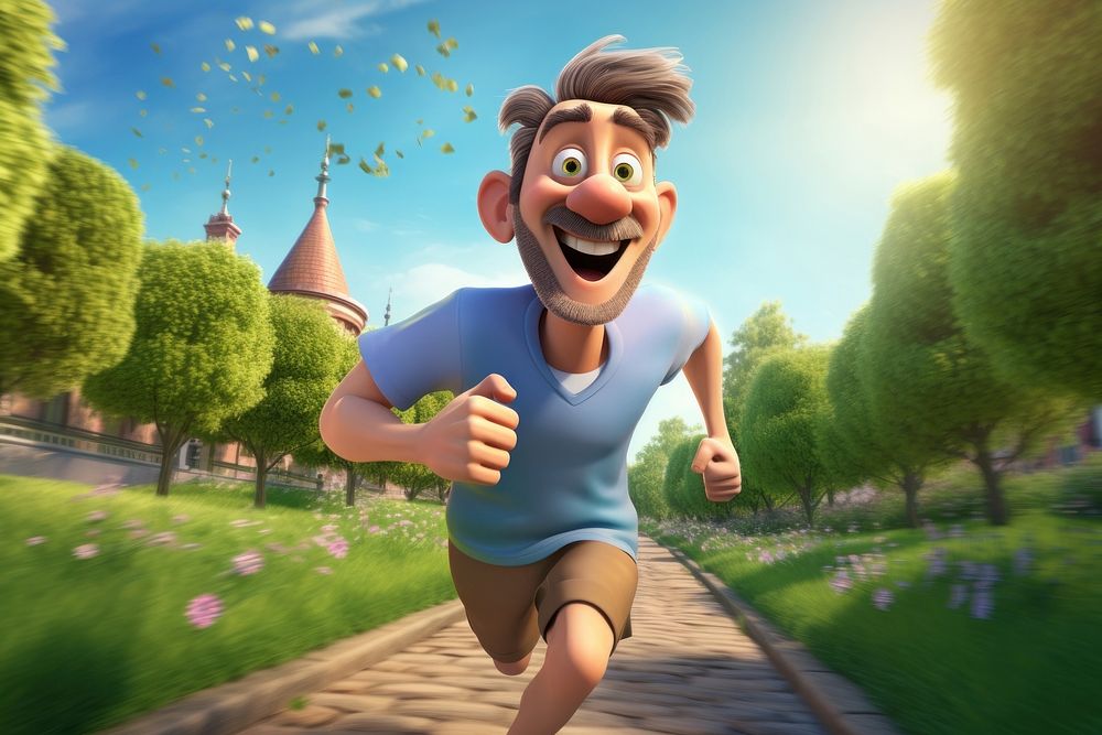 Sixty years old guy cartoon | Free Photo Illustration - rawpixel