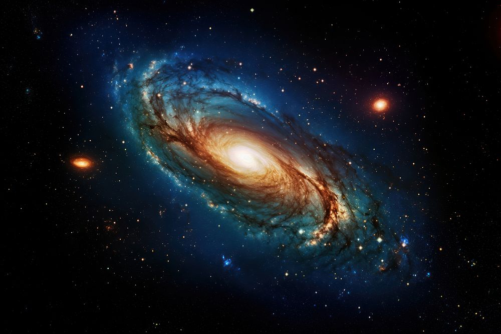 Galaxy space astronomy outdoors. AI | Free Photo - rawpixel