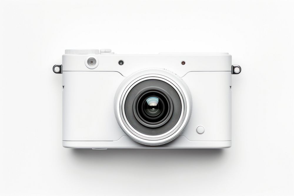 Digital camera white digital camera. | Free Photo - rawpixel