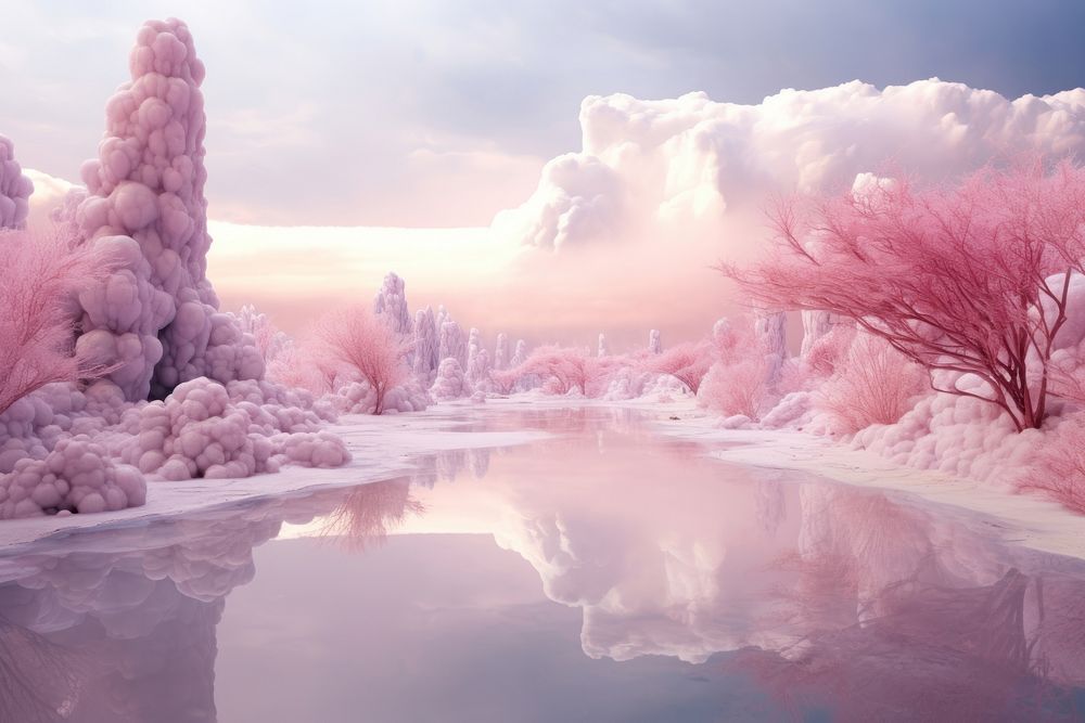 Elemental Nexus landscape panoramic outdoors. | Free Photo - rawpixel