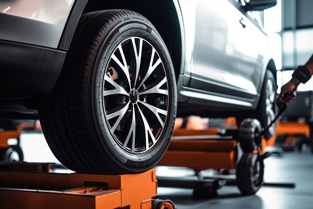 Car service tire mechanic vehicle. | Premium Photo - rawpixel