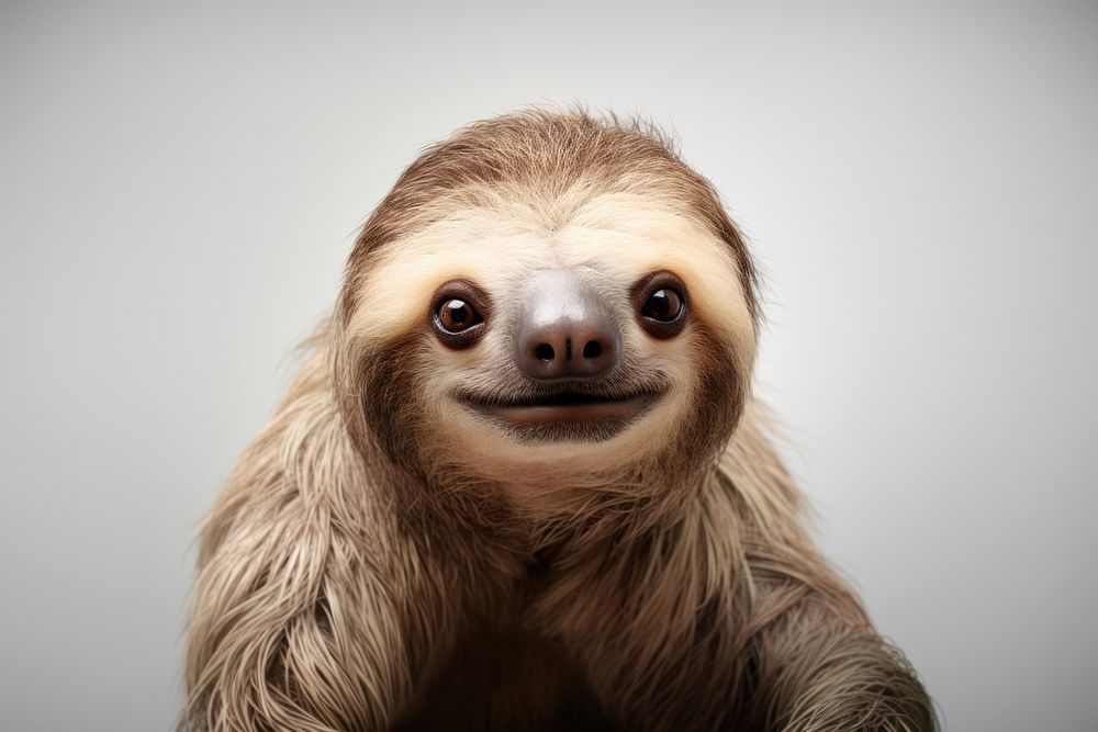 Sloth wildlife portrait animal. | Free Photo - rawpixel