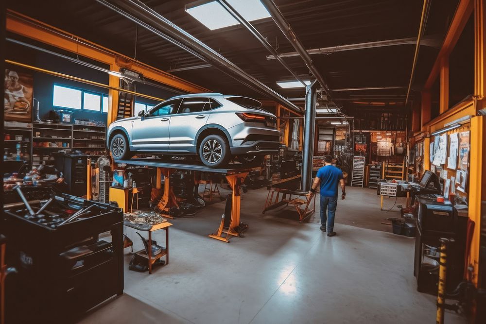 Car service architecture vehicle working. | Free Photo - rawpixel