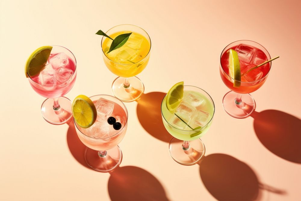 Colorful fruity cocktails, design resource. | Premium Photo - rawpixel