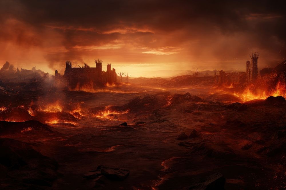 Battlefield outdoors fire architecture. | Free Photo - rawpixel