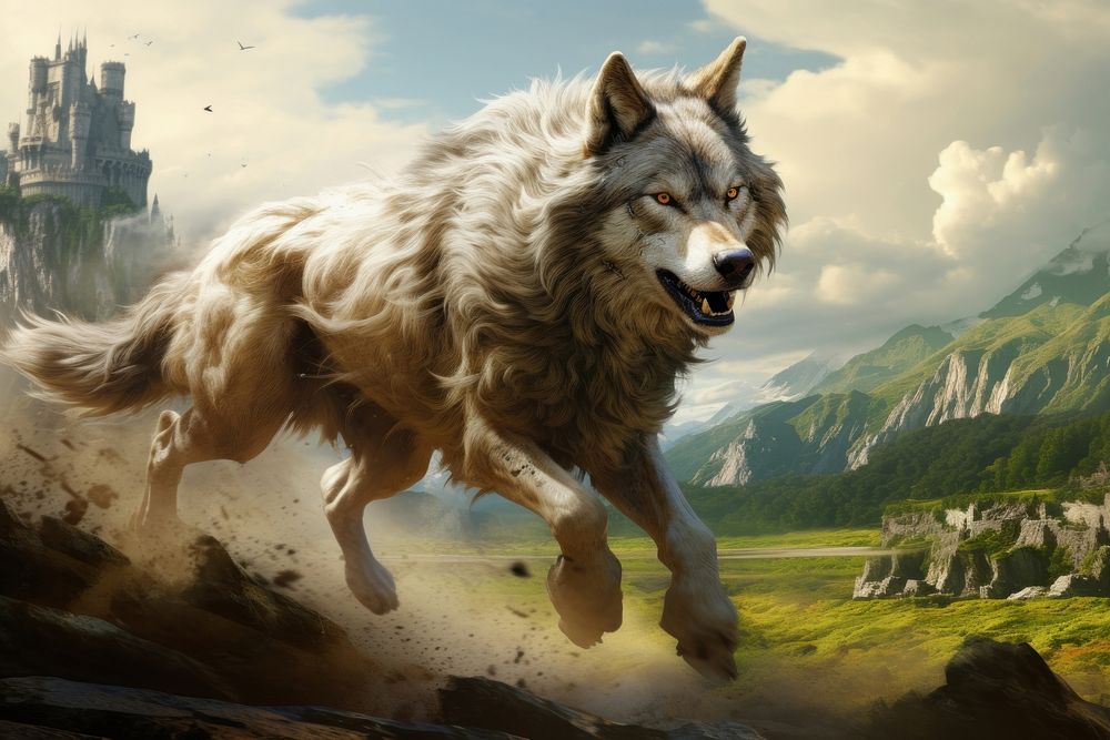 Wolf mammal animal pet. AI | Free Photo - rawpixel