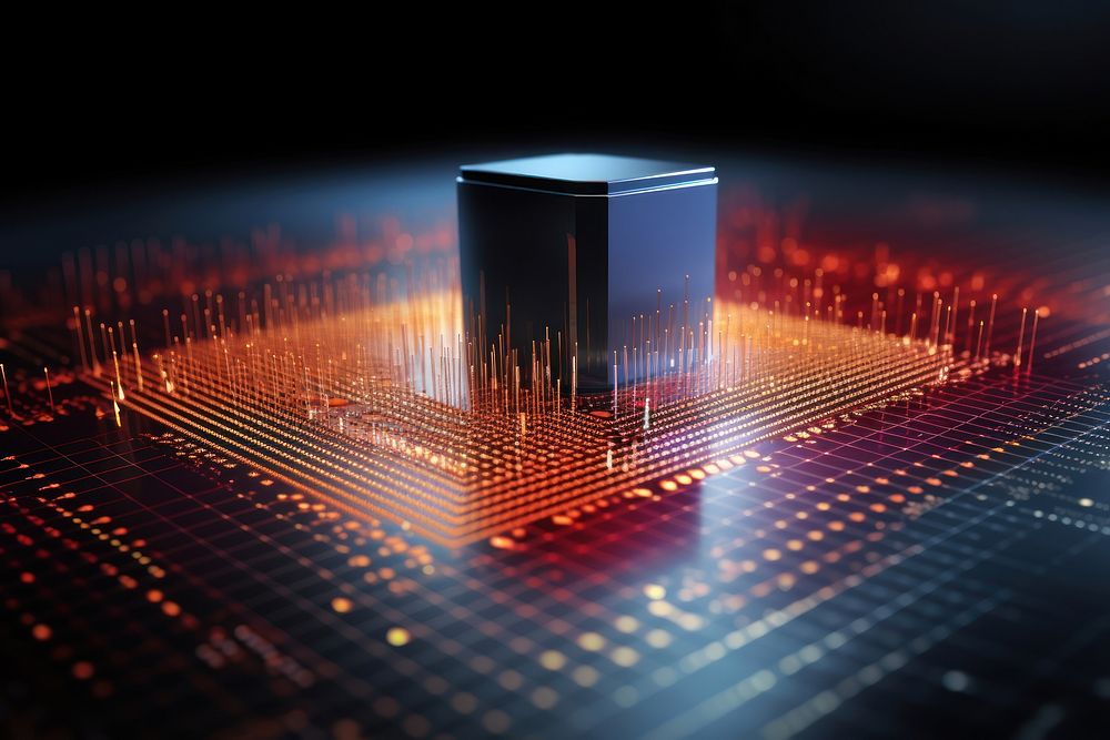 Quantum computing electronics technology cyberspace | Free Photo - rawpixel