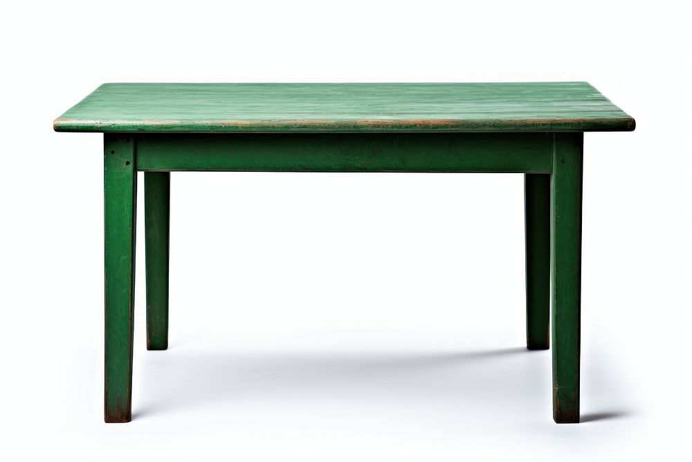 Green table furniture bench desk | Free Photo - rawpixel