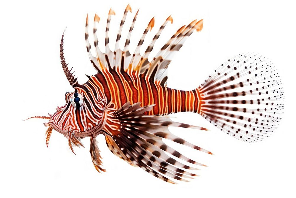 Lion fish aquarium animal water. | Premium Photo - rawpixel