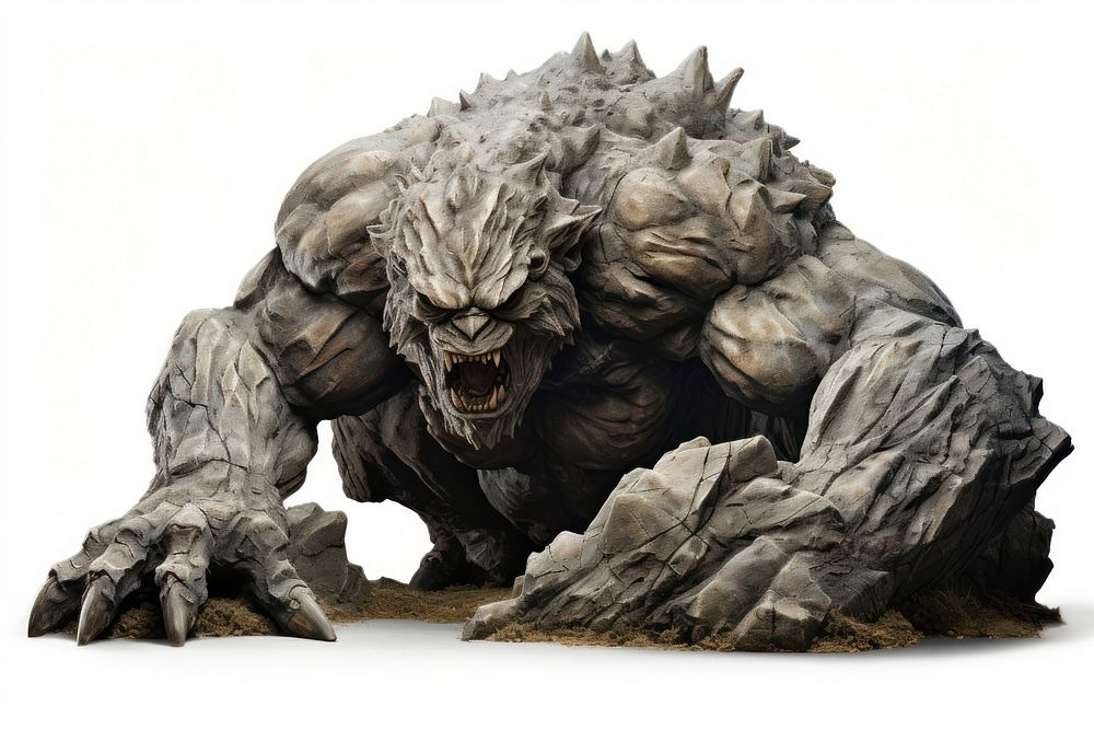 Stone monster sculpture statue animal | Premium Photo - rawpixel