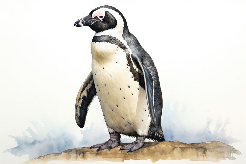 African penguin animal bird wildlife. | Free Photo Illustration - rawpixel