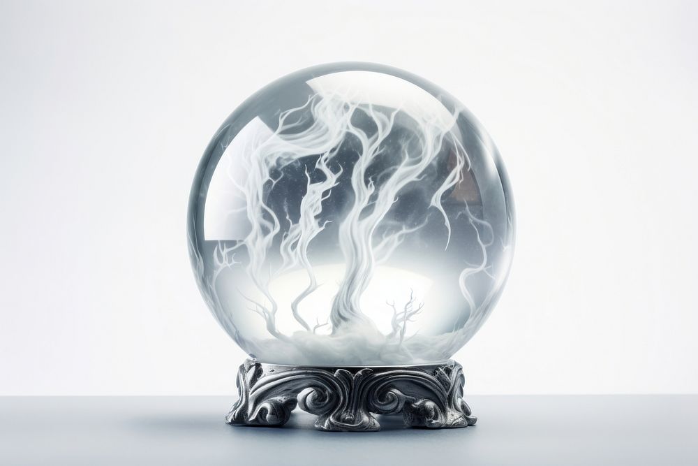Crystal ball sphere electricity technology. | Free Photo - rawpixel