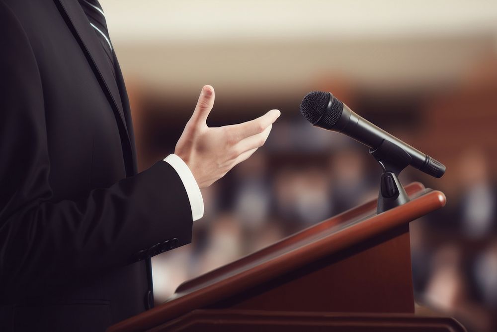 Public speaking microphone audience speech. | Free Photo - rawpixel