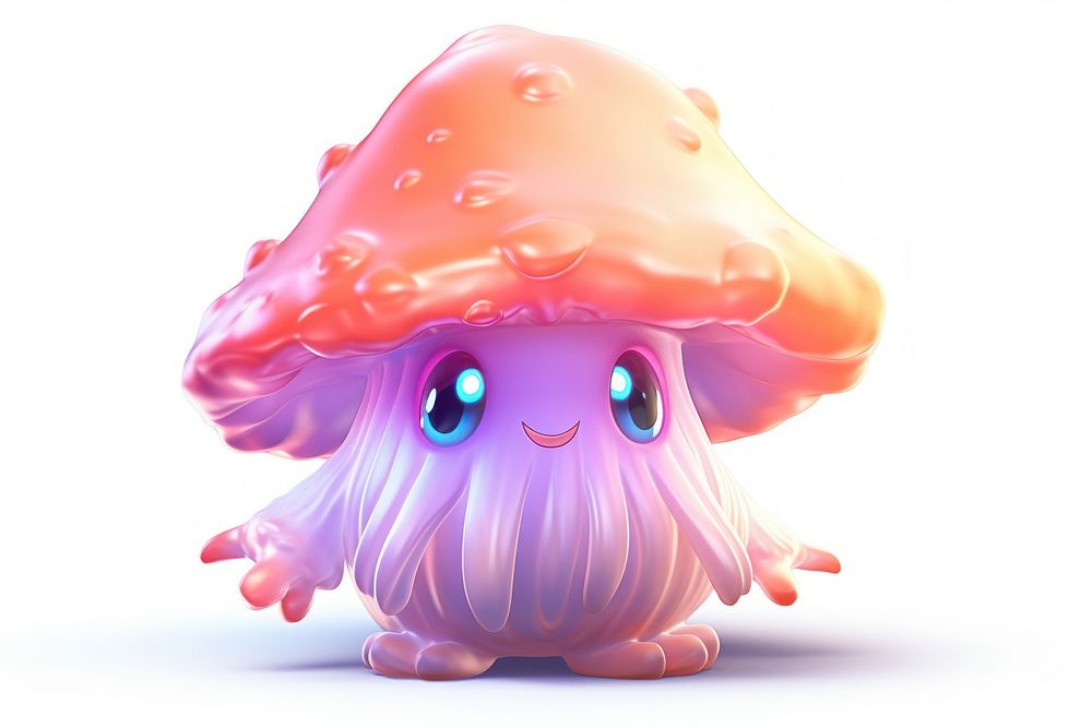 Mushroom monster cute representation invertebrate. | Free Photo ...