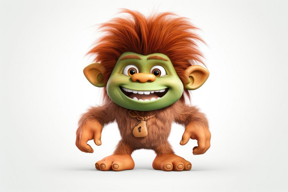 Troll cartoon mammal animal. | Premium Photo Illustration - rawpixel