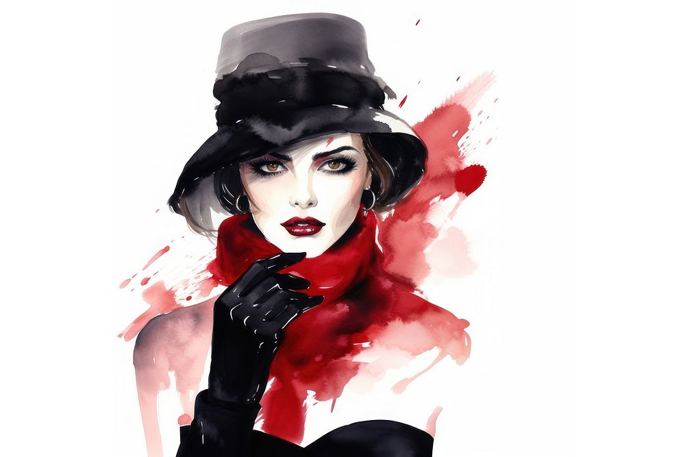 Portrait costume fashion adult | Free Photo Illustration - rawpixel