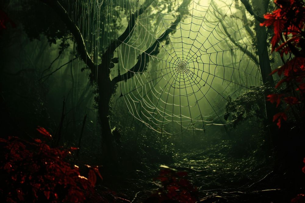Spider web backgrounds outdoors nature. | Free Photo - rawpixel