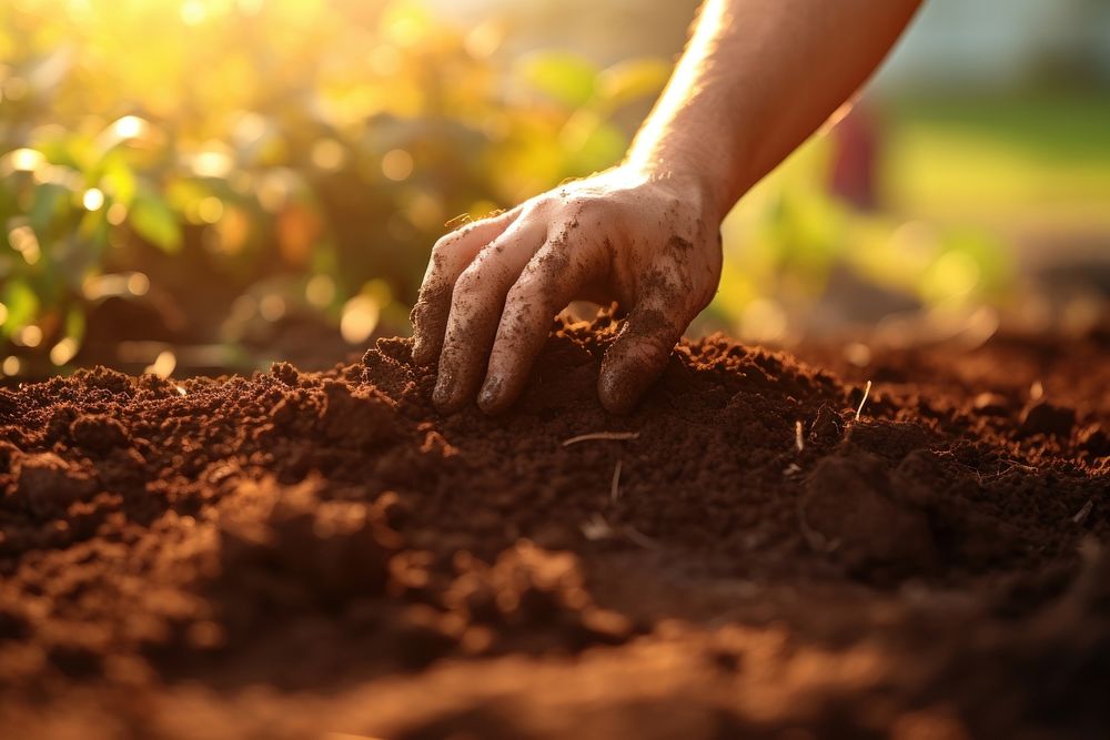 A hand checking soil quality | Free Photo - rawpixel
