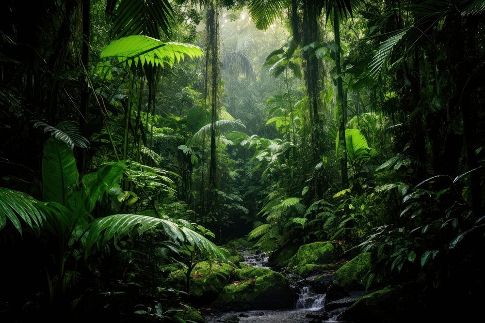 Rainforest nature vegetation outdoors. | Premium Photo - rawpixel