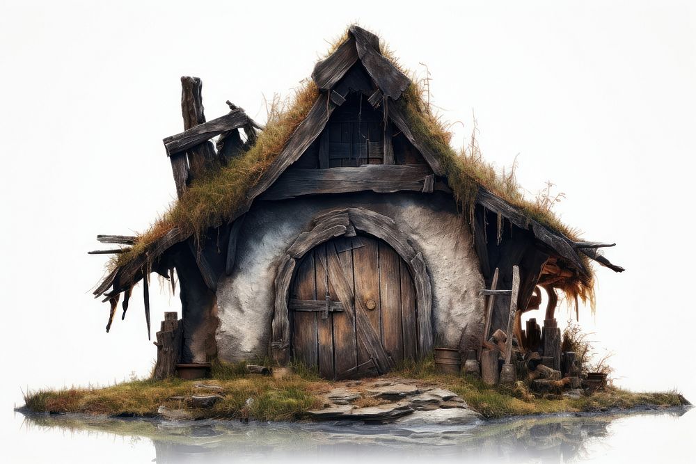 Hut architecture building outdoors. | Premium Photo - rawpixel