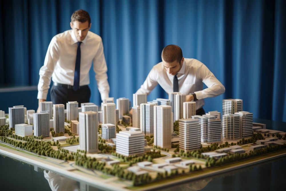 Buildings scale model real estate | Free Photo - rawpixel
