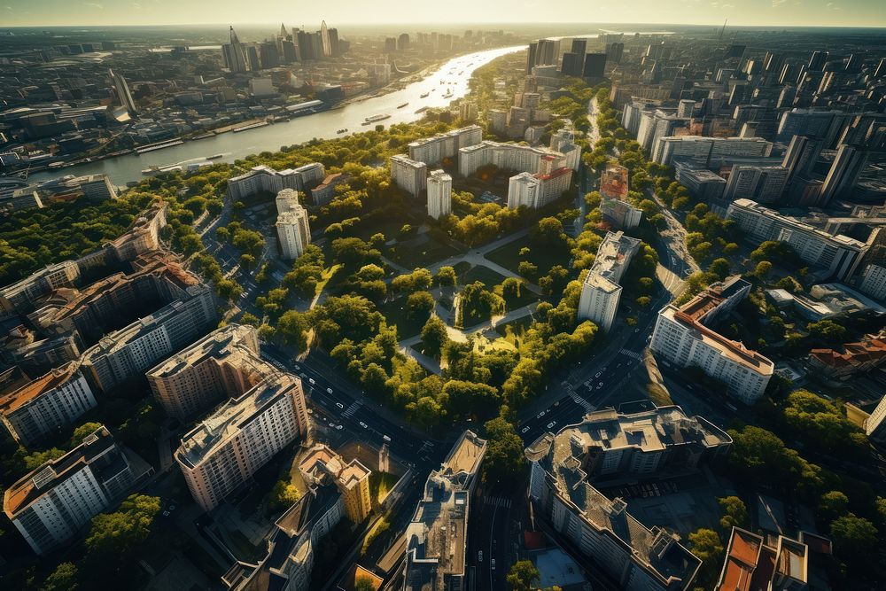 American Urban zone architecture cityscape | Free Photo - rawpixel