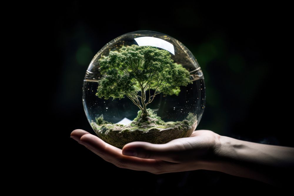 Tree environment sphere nature. AI | Free Photo - rawpixel