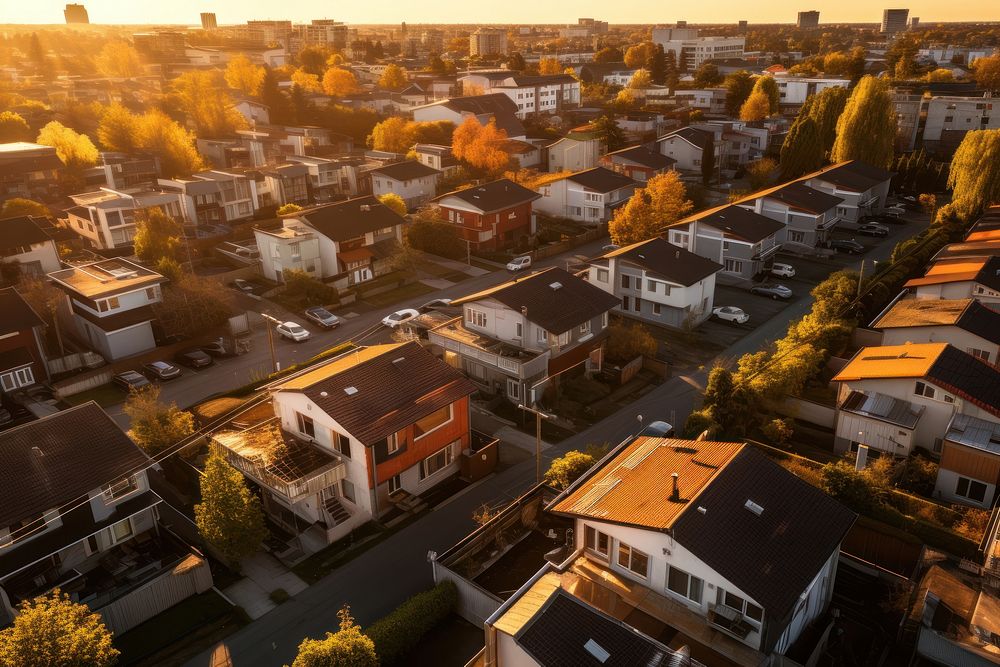 Houses building architecture neighborhood. | Free Photo - rawpixel