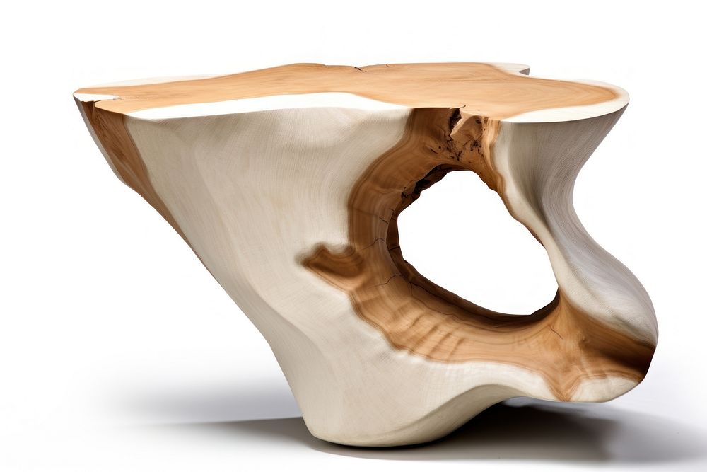 Freeform side table furniture wood. | Premium Photo - rawpixel
