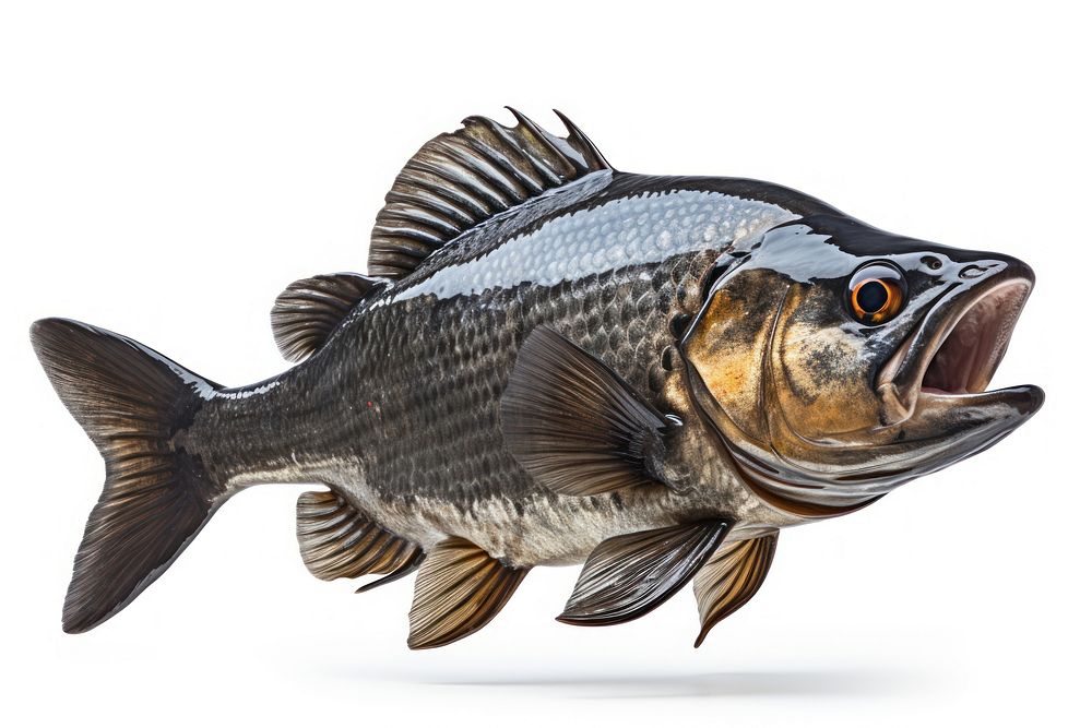 Piranha animal fish white background. | Free Photo - rawpixel